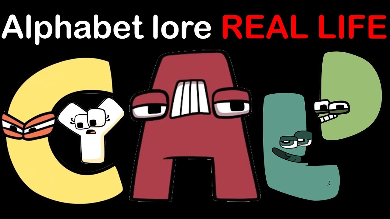 Alphabet Lore But In REAL LIFE - YouTube