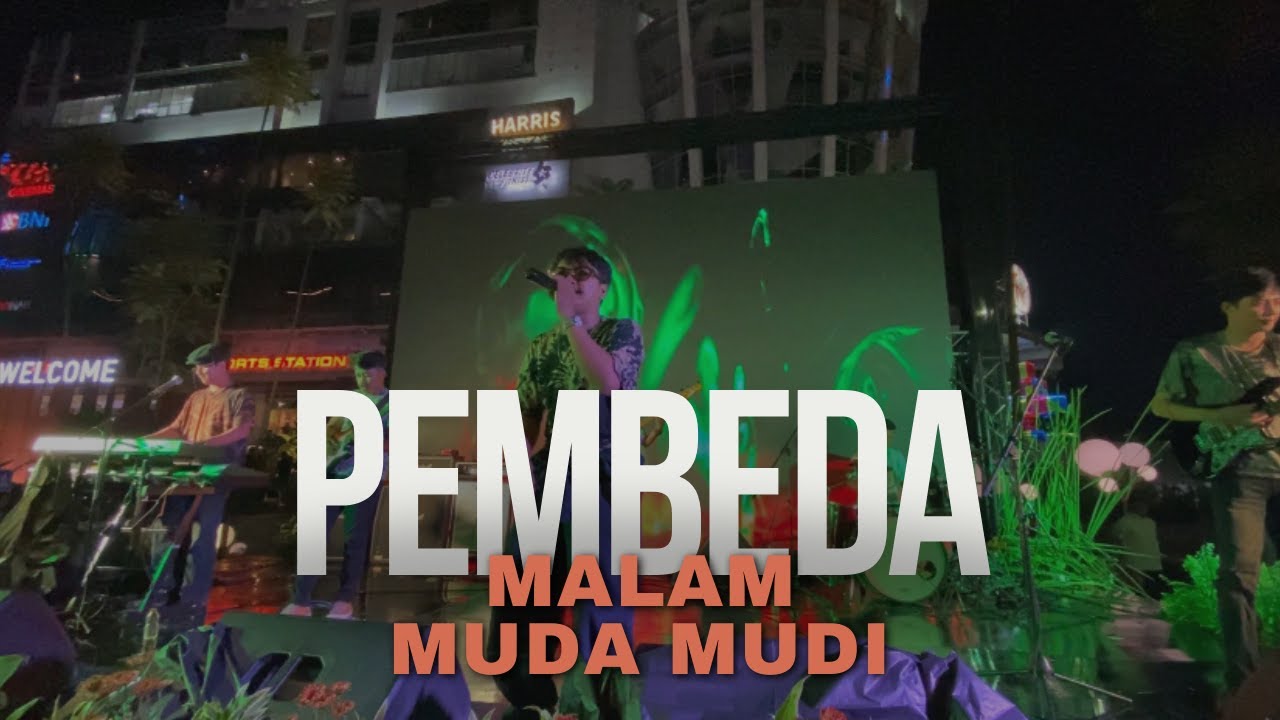 ANDREZ AND THE BABYLION - PEMBEDA Live at MALAM MUDA MUDI JAKARTA - YouTube