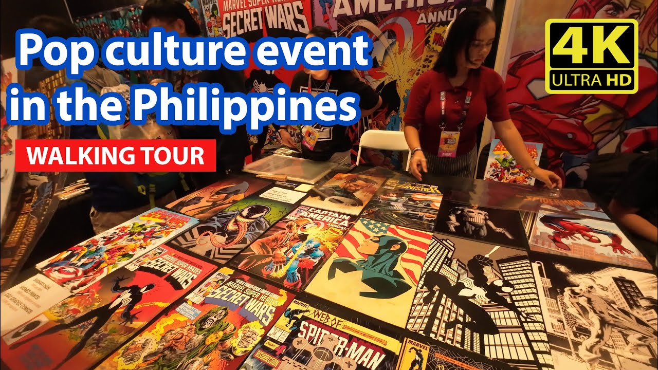 [4K] Walk Tour - Super Manila Comic Con 2024 Philippines - YouTube