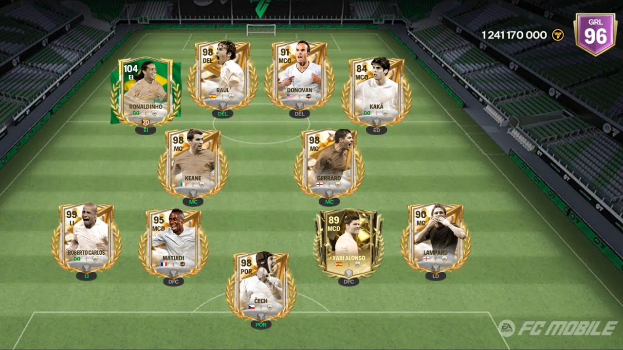 ¡El Mejor Full Icon Free Team en FC Mobile! Dominando Cara VS Cara ...