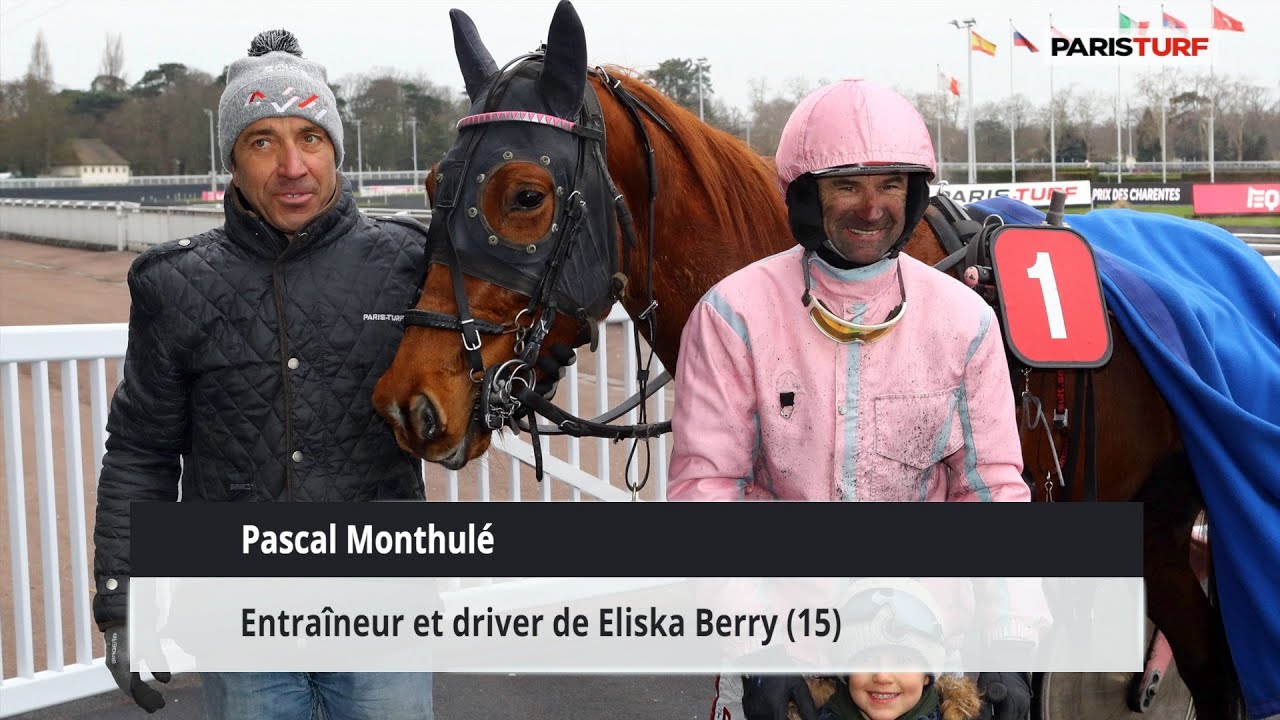 Pascal Monthulé, entraîneur et driver de Eliska Berry (11/07 à ...