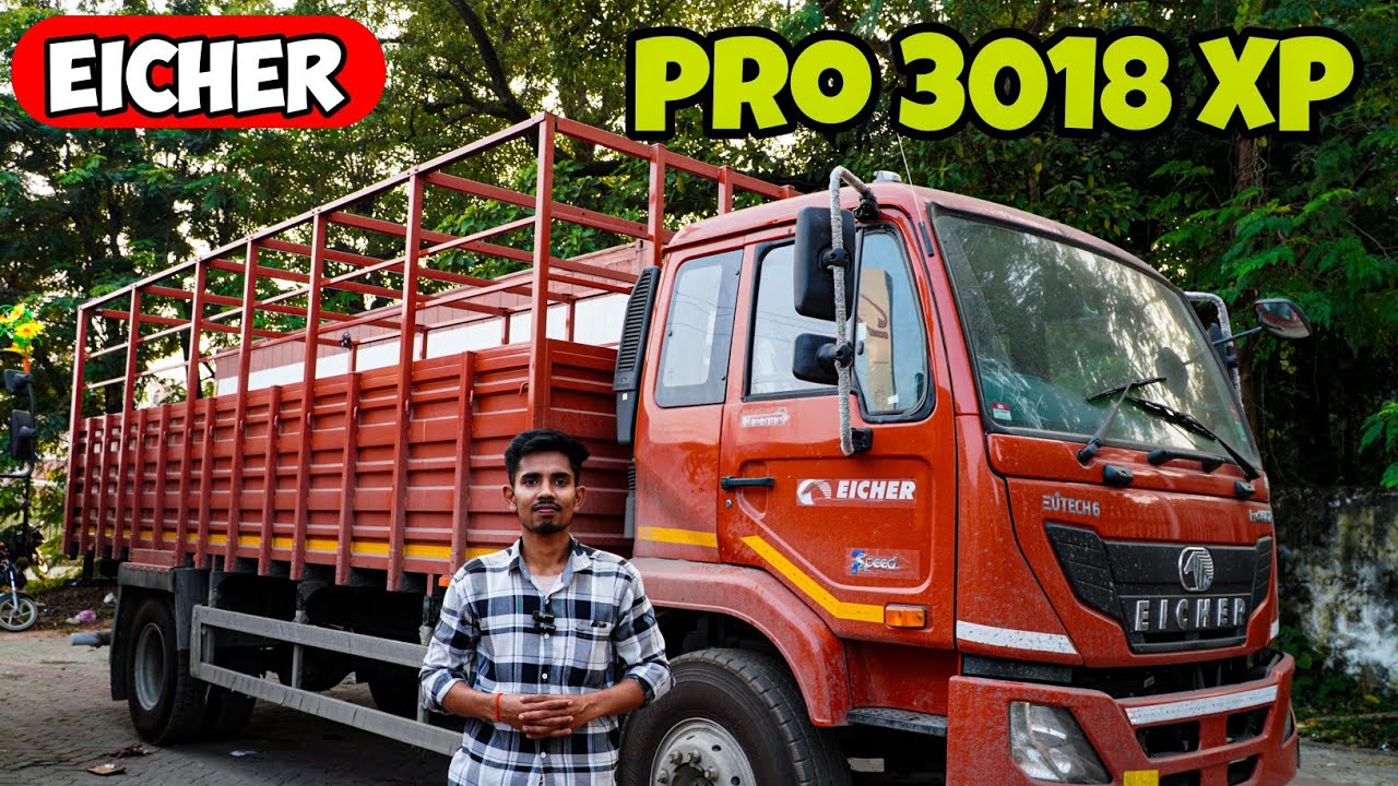 Eicher Pro 3018 XP Plus Full Review ! 13 Ton Payload ! Mailage, Space ...
