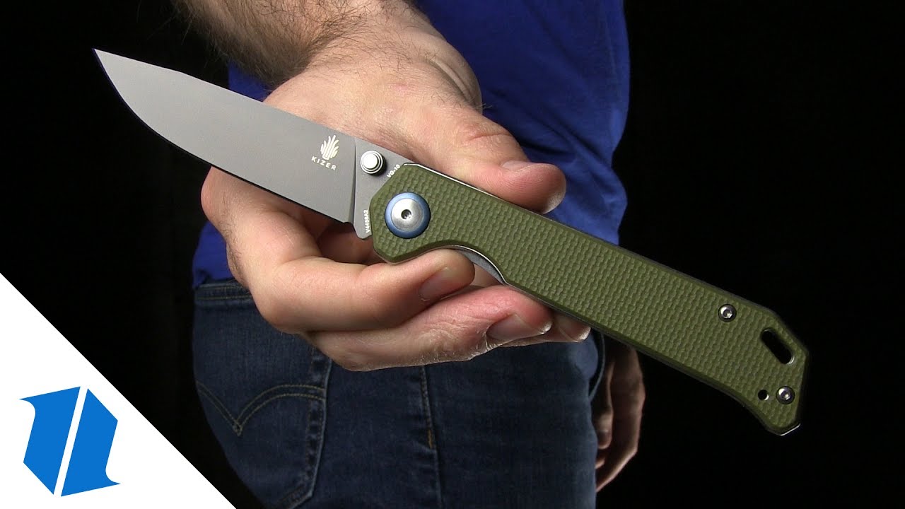 Kizer Begleiter Folding Knife Overview - YouTube