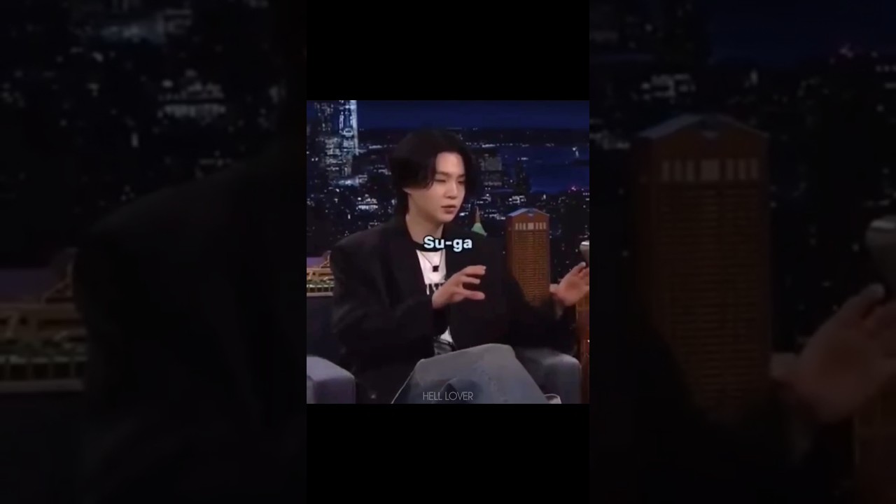 Suga's interview with jimmy falcon👀#trending #shorts #youtubeshorts # ...