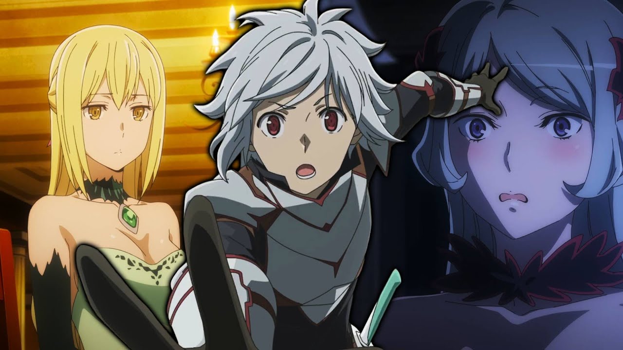 Ais x Bell x Freya - DanMachi V「AMV」Teeth - YouTube