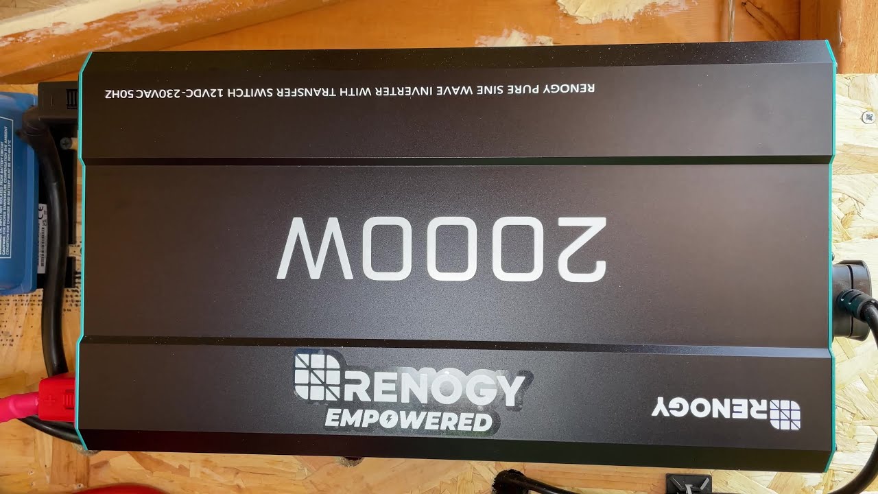 Renogy Inverter Setup - YouTube