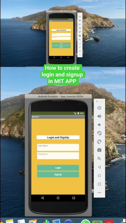 How to create login and signup in MIT App Inventor using Firebase # ...