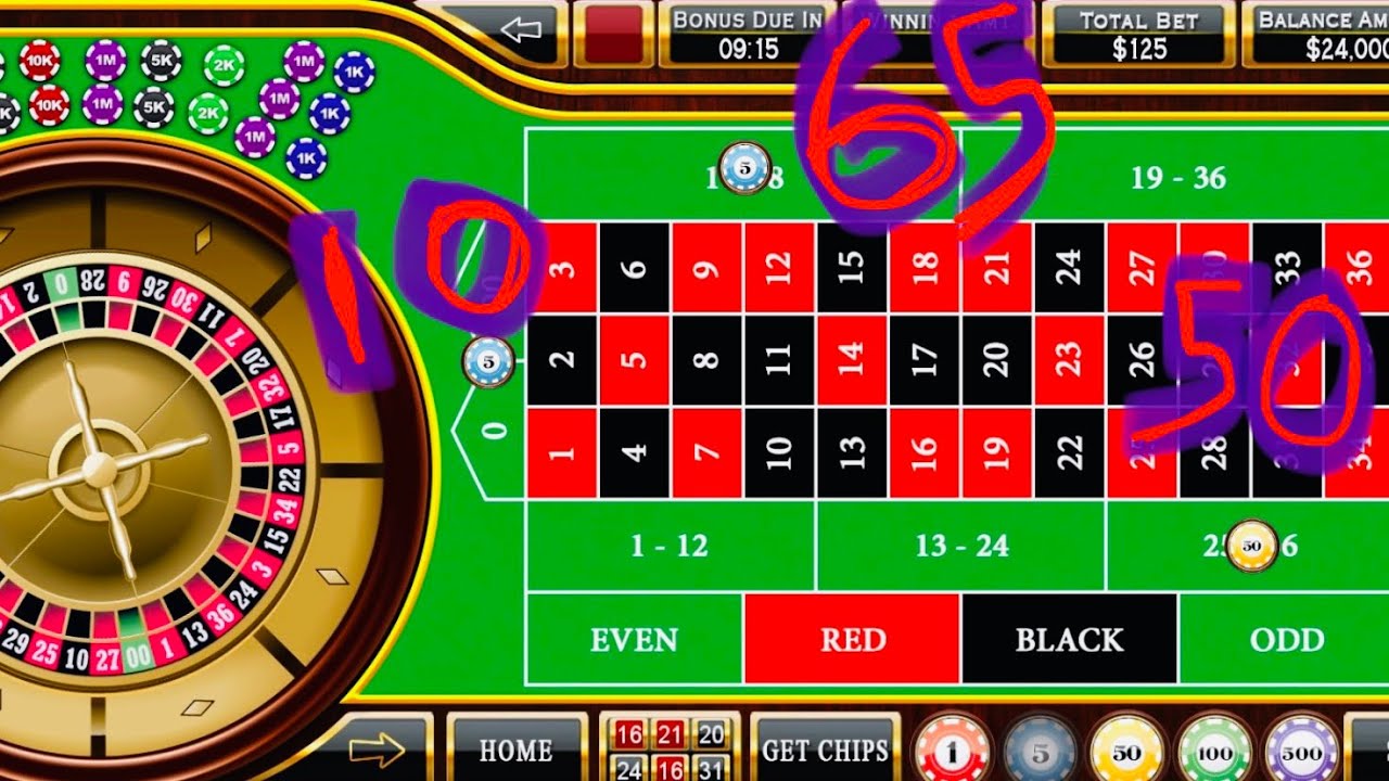 65 - 50 & 10 0/00 Roulette strategy - YouTube