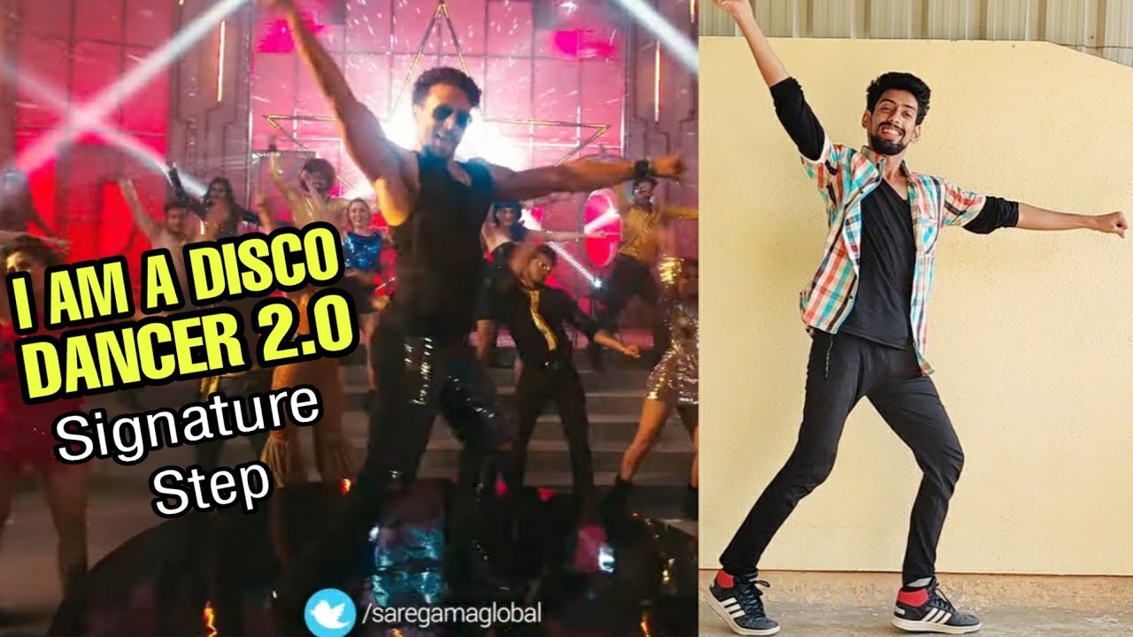 I Am A Disco Dancer 2.0 Signature Step Tutorial | Tiger Shroff - YouTube