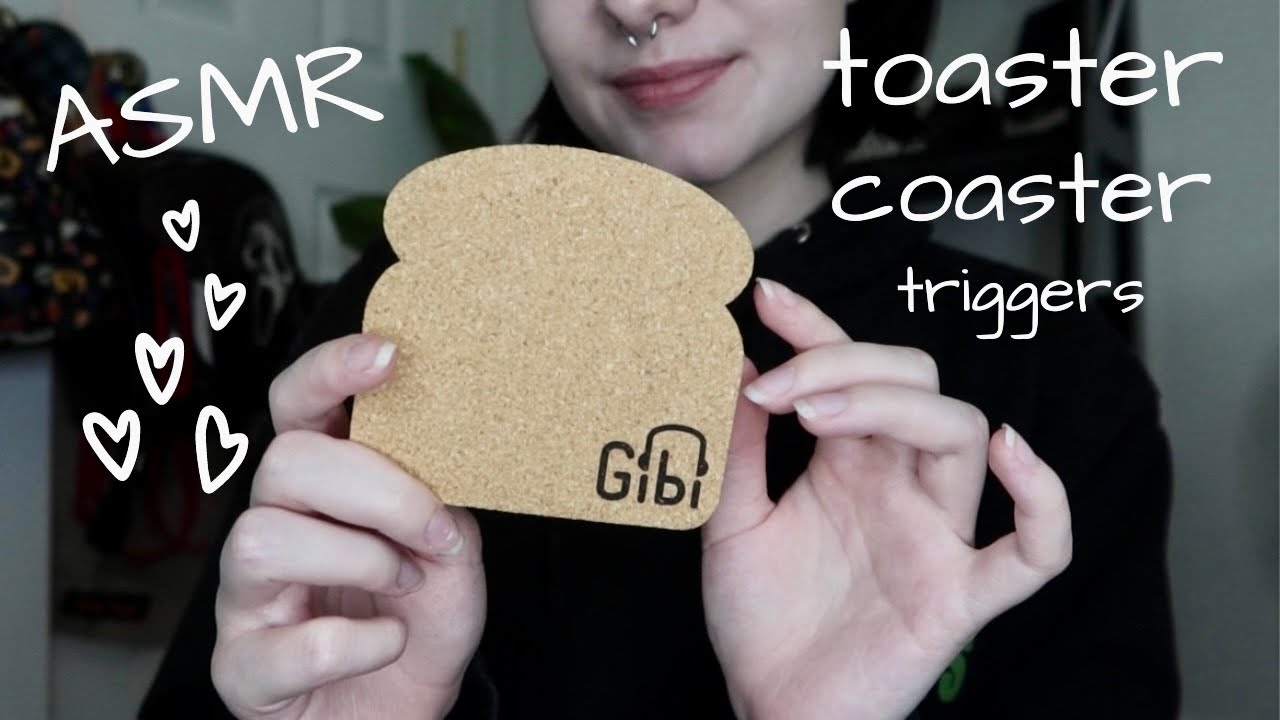 ASMR | ONE HOUR of toaster coaster tapping & scratching! 💤 (no talking ...