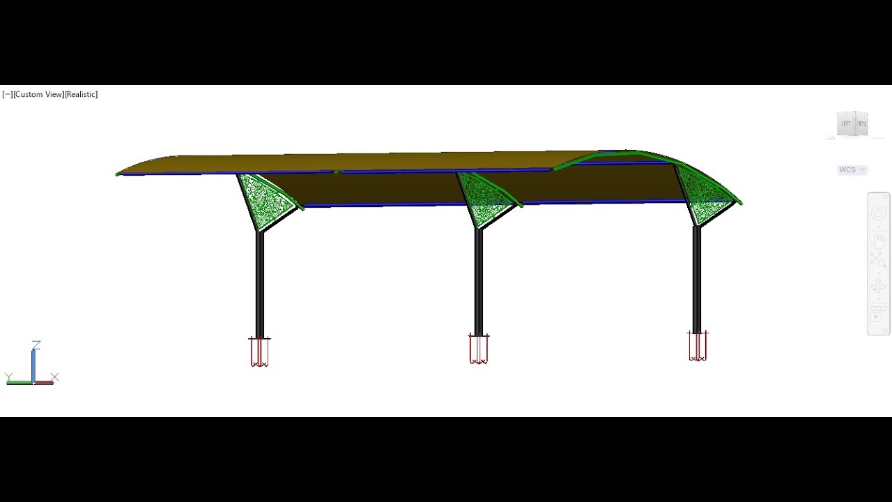 SHADE !! HOW TO MAKE CAR PARKING IN AUTOCAD !! SEEN HOW THEY SHOW US ...