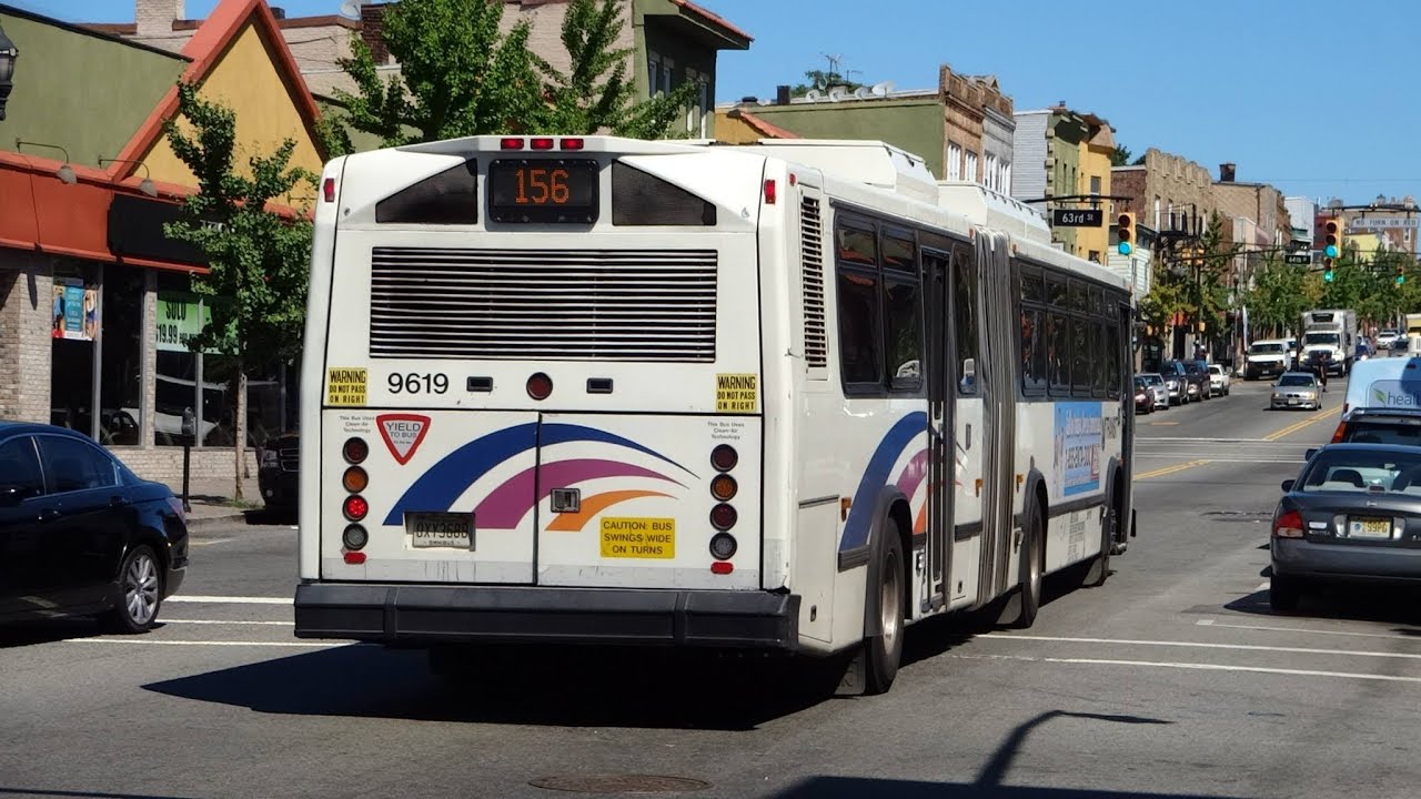 NJT Neoplan AN459 #9619 on the 159 to Fort Lee-Linwood Park (Inside) in ...