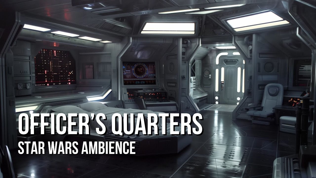 Imperial Officer's Quarters | Star Wars Ambience | Star Destroyer ...
