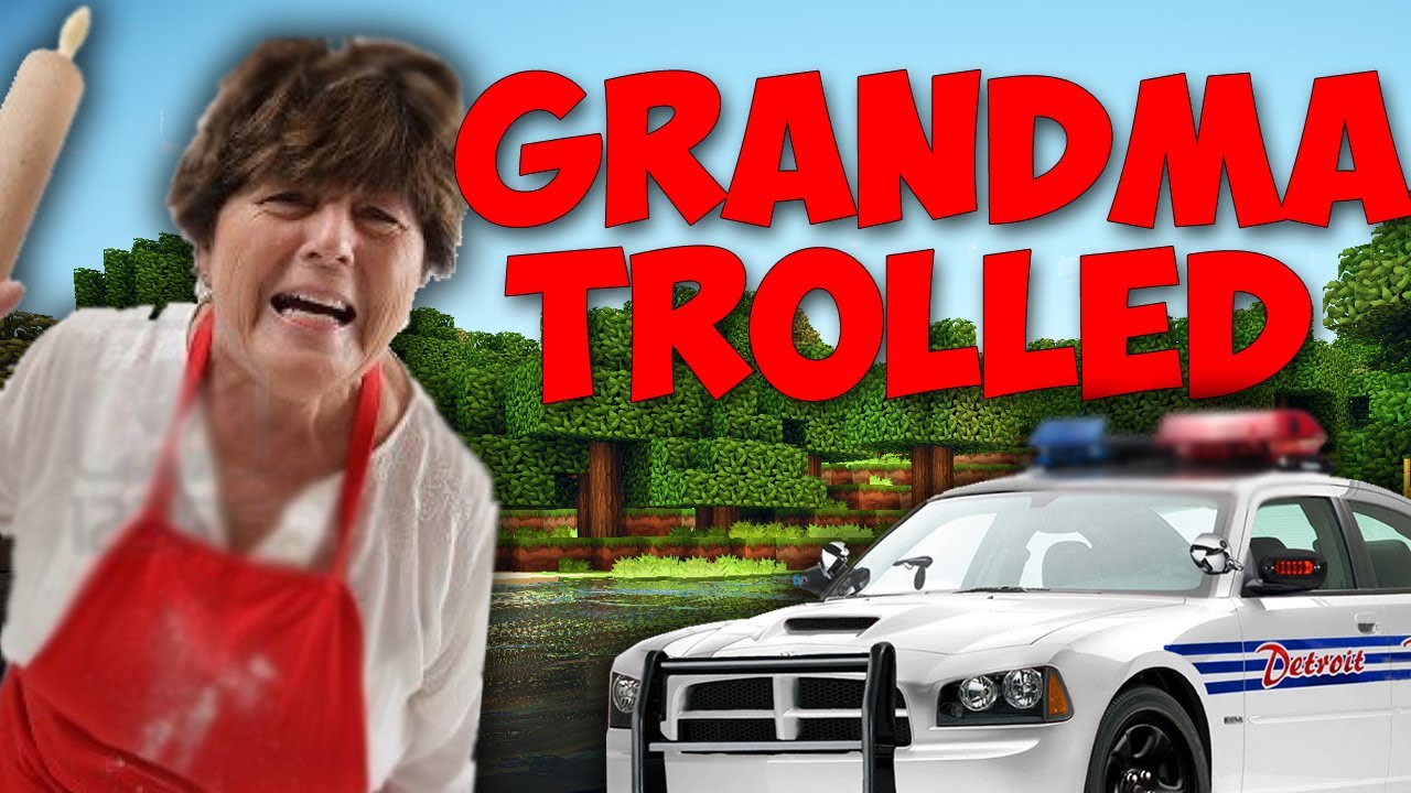 GRANDMA TROLLED! (Cop Trolling) - YouTube