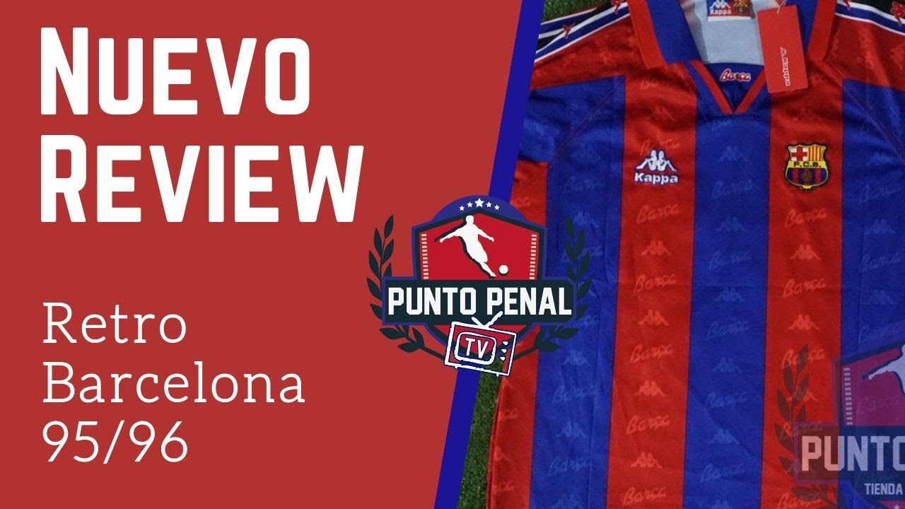 BARCELONA RETRO 95/96 - YouTube