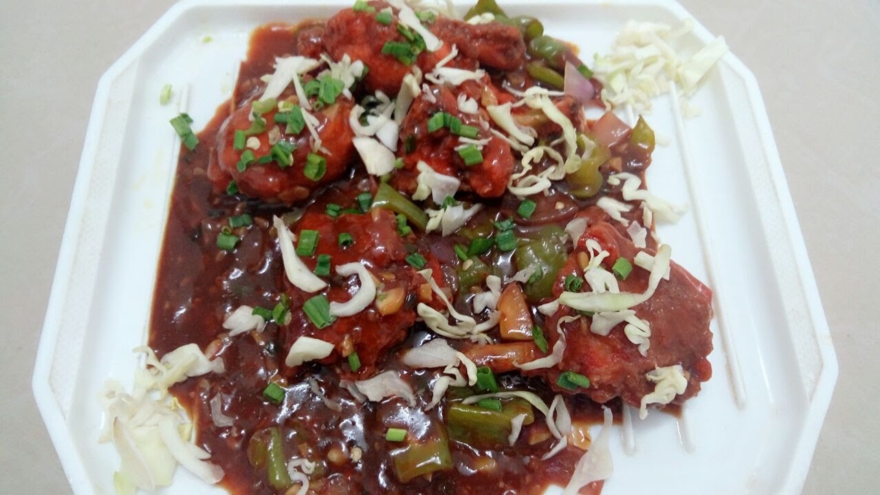 Restaurant Style Chilly Chicken Lollipop Gravy, Very Tasty Spicy ...