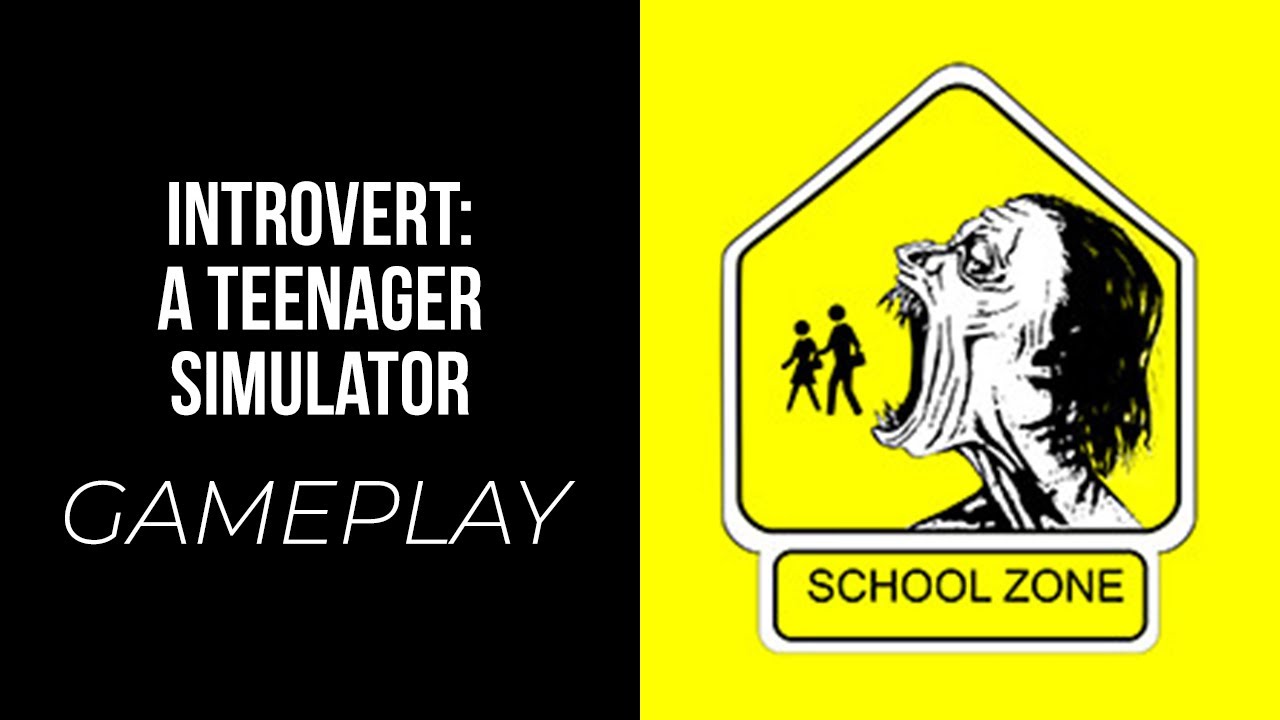 Introvert: A Teenager Simulator (PC) Gameplay - YouTube