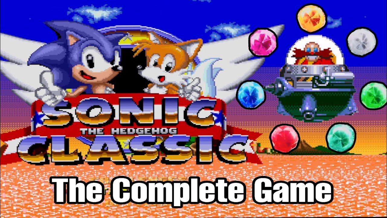 Sonic The Hedgehog Classic (version03.5) Complete Game, All Chaos ...