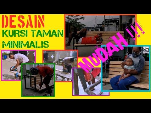 MEMBUAT DESAIN KURSI TAMAN MINIMALIS #2