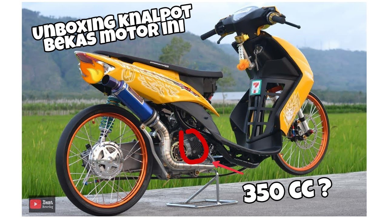 Project yamaha mio Street Racing 200cc part 1 : unboxing knalpot daeng ...