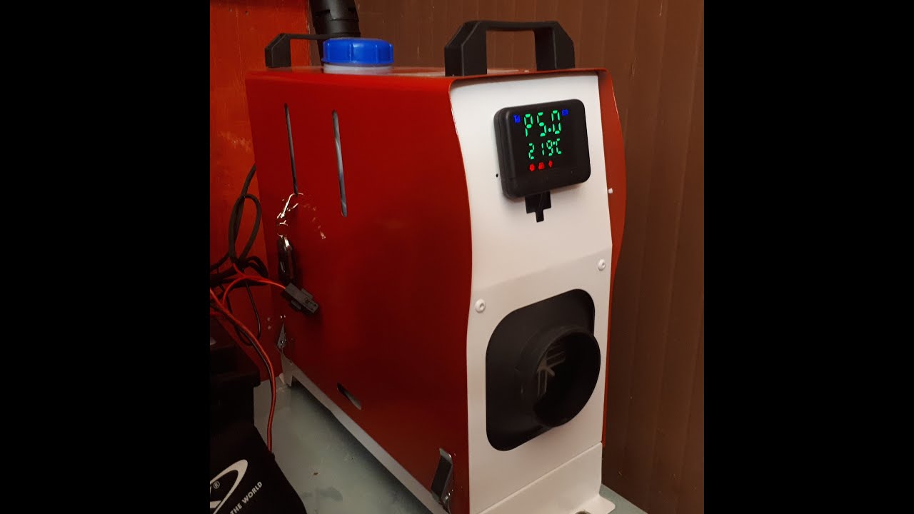 8kw all in one webasto Test temperature - YouTube