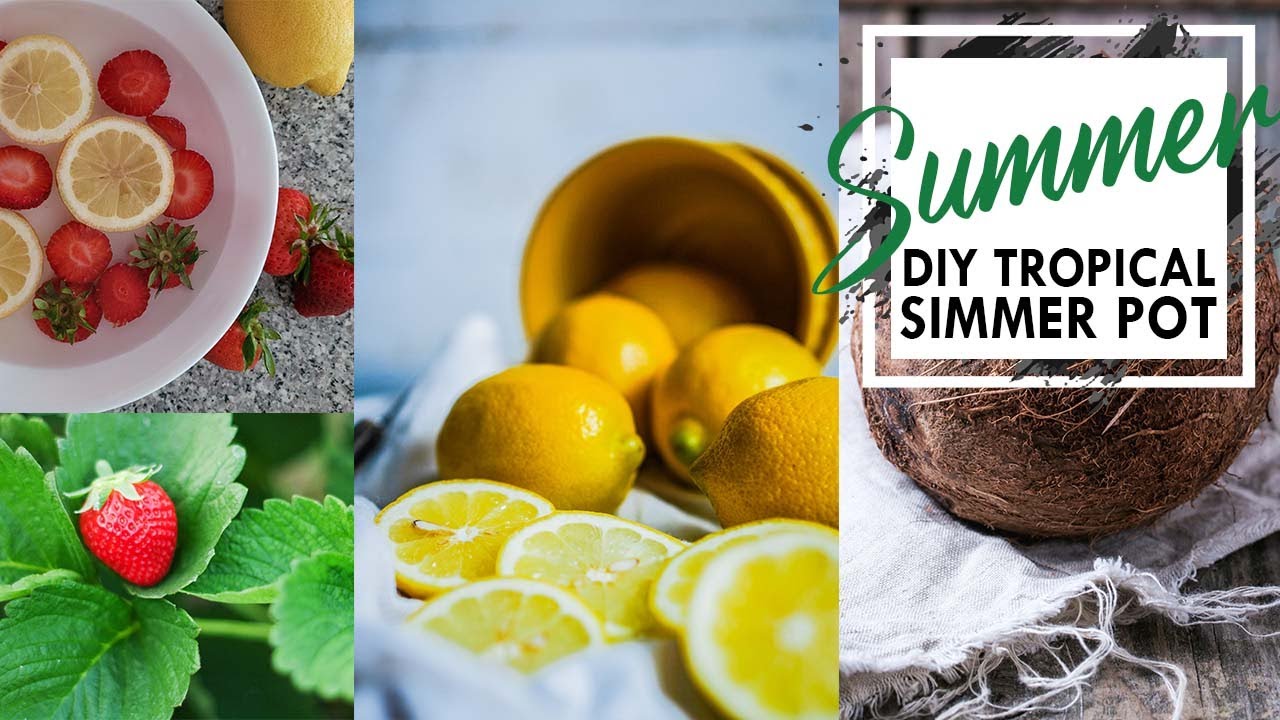 Summer Tropical Simmer Pot Potpourri Recipe - YouTube
