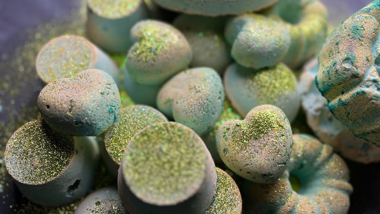 Crunchy Blue Green Reforms | ASMR | Oddly Satisfying - YouTube