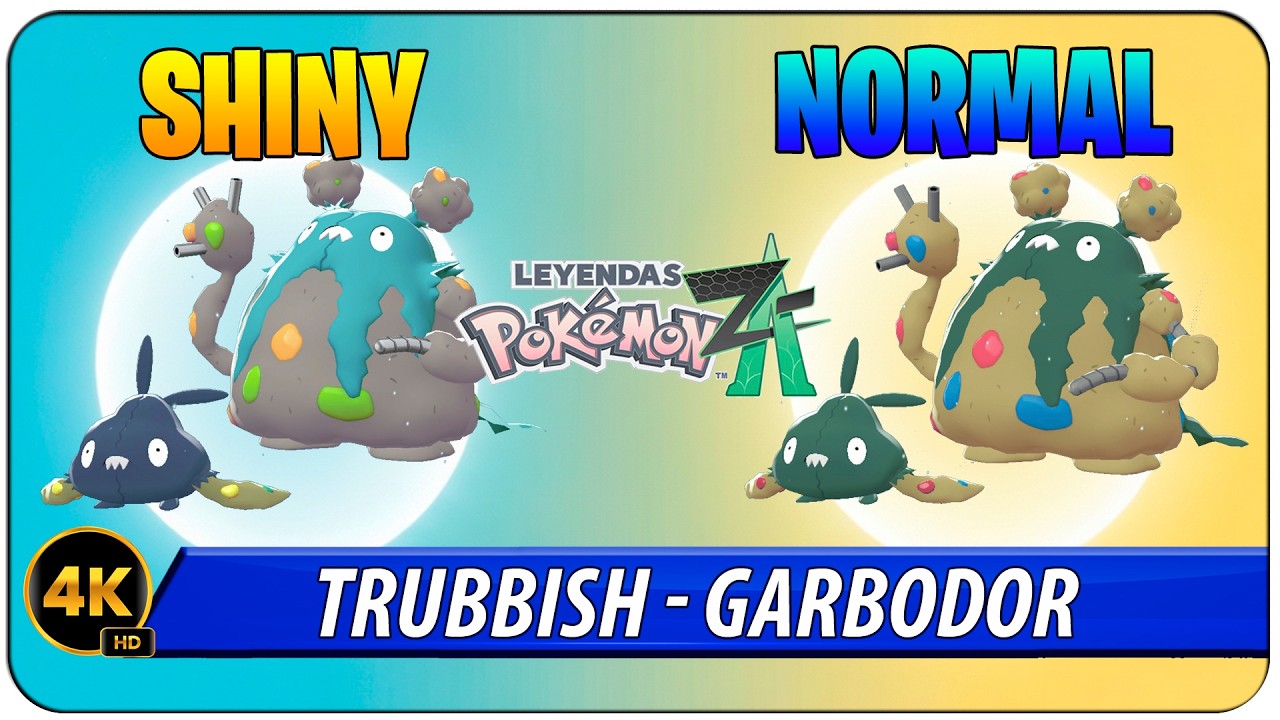 Shinydex 49-50 Trubbish - Garbodor #Shiny #Variocolor - Leyendas ...