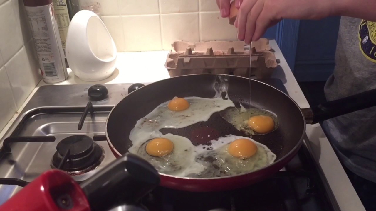 Breakfast In Reverse | Eggs & Orange Juice - YouTube