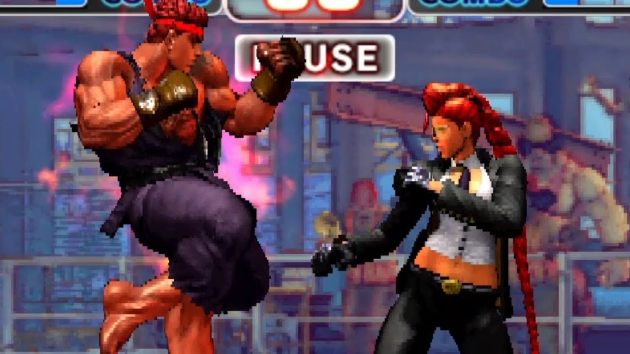 Evil Ryu Street Fighter ! Evil Ryu vs C. Viper Street Fighter ! Street Fighter gameplay ! SF ...