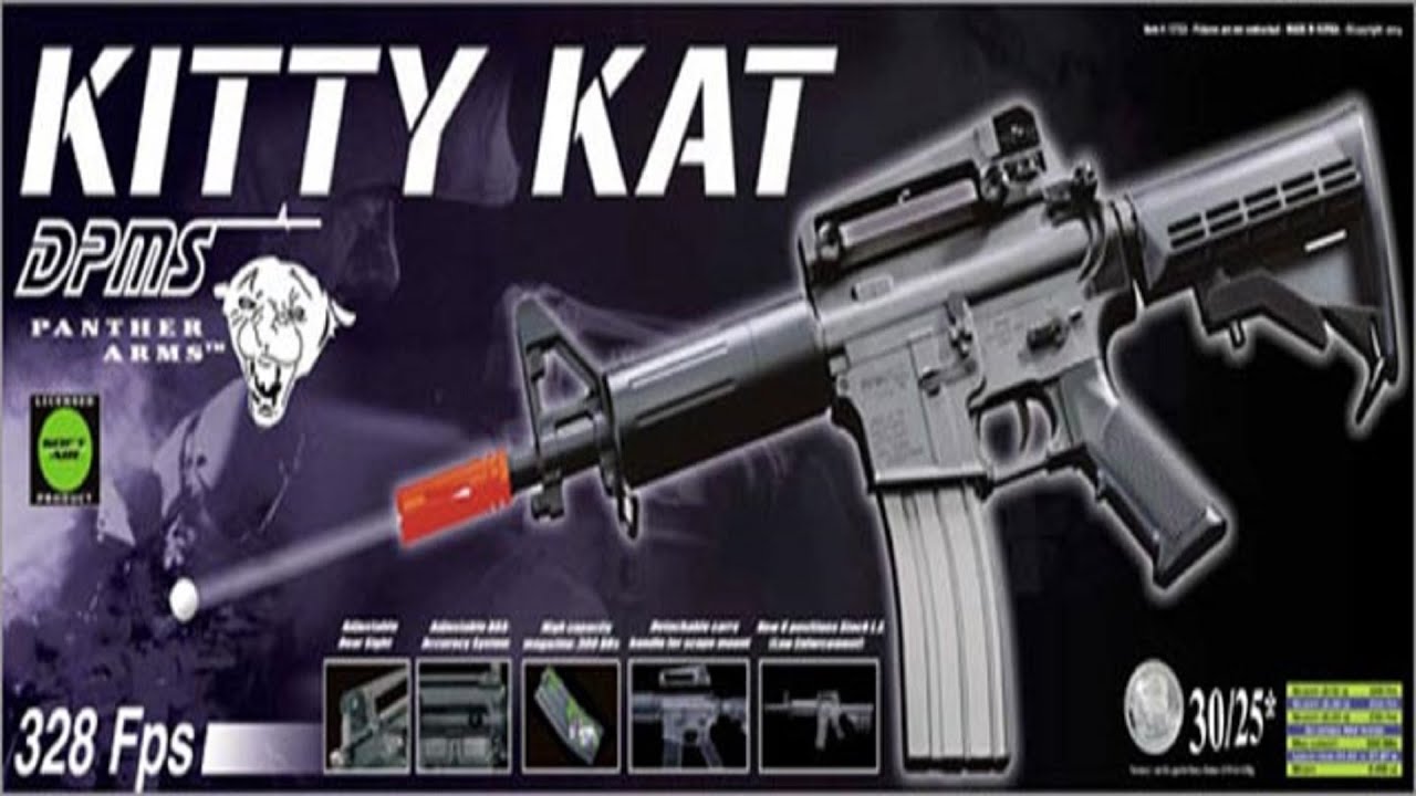 Cybergun/DPMS A-15 Kitty Kat SoftAir Review - YouTube