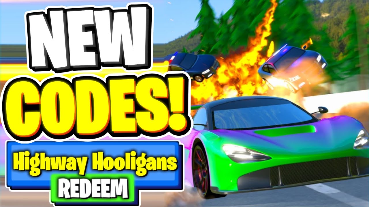 *NEW* ALL WORKING CODES FOR Highway Hooligans IN JUNE ROBLOX Highway ...