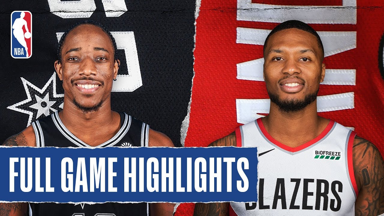 SPURS at TRAIL BLAZERS | FULL GAME HIGHLIGHTS | February 6, 2020 - YouTube