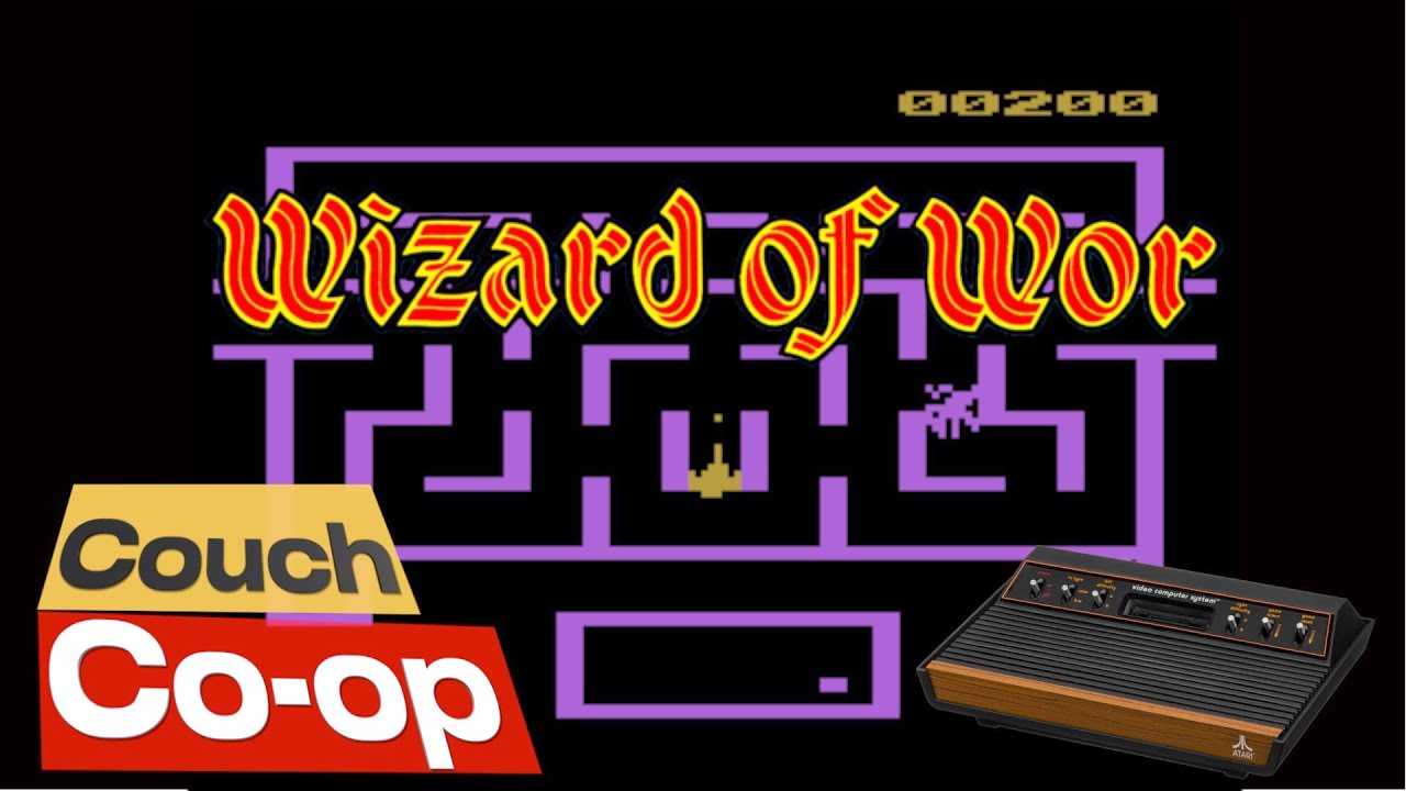 Wizard of War | 2 Player Co-op | Atari 2600 | Analogue NT Mini - YouTube