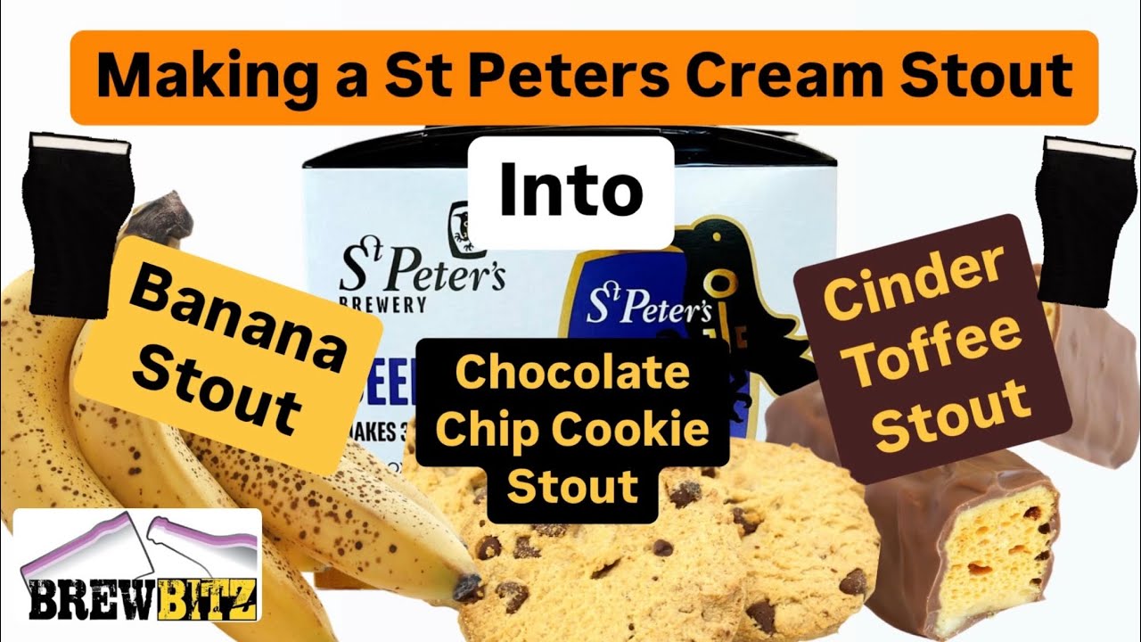 How To Make a Banana Stout, a Chocolate Chip Cookie Stout, a Cinder ...