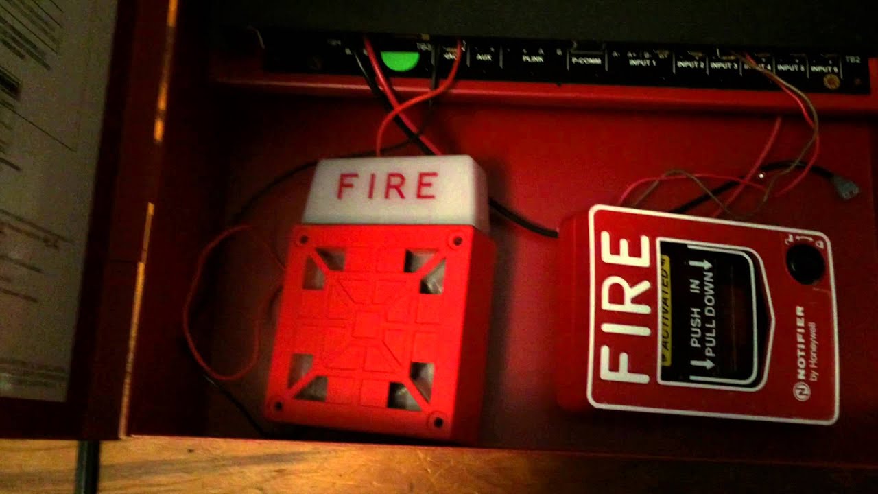 Potter PFC-6006 Fire Alarm System Test #2 (Wheelock 7002T-24) - YouTube