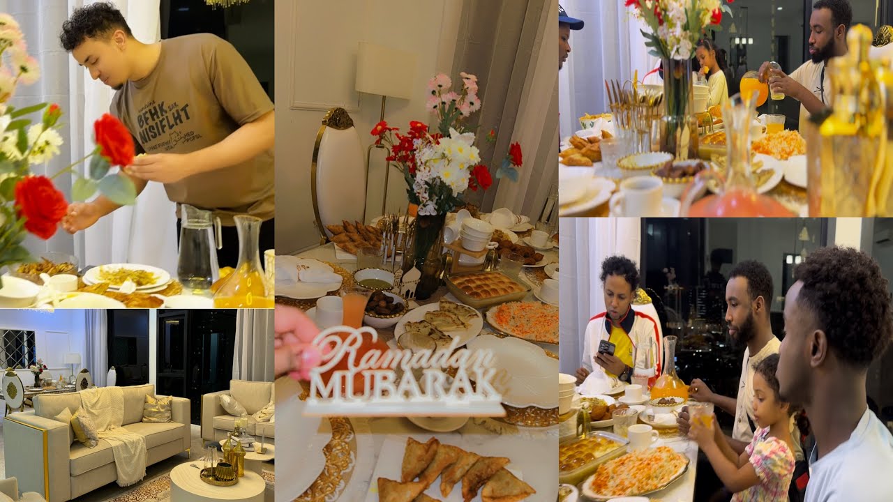 RAMADAN ROUTINE AFUR WANAAGSAN SI WADA JIR AYAAN U AFURNAY RAMADANKA ...