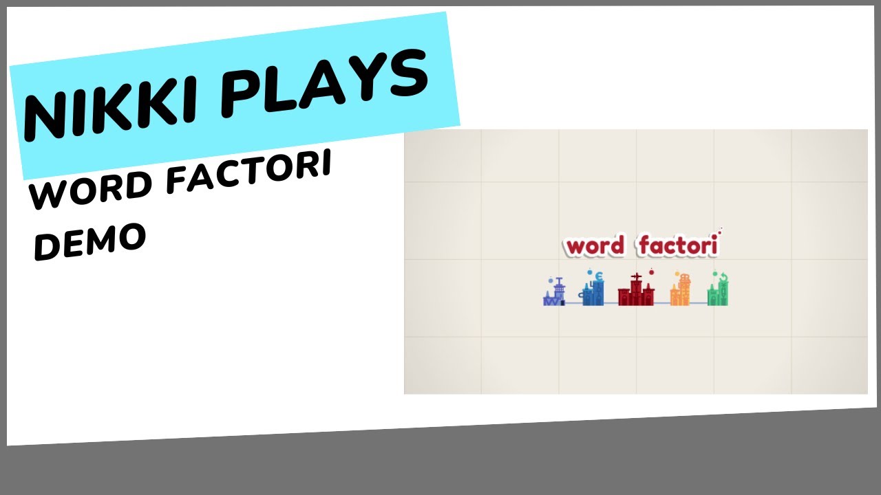 Word Factori Demo - YouTube