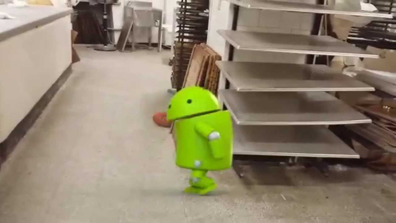 Dancing Android - YouTube