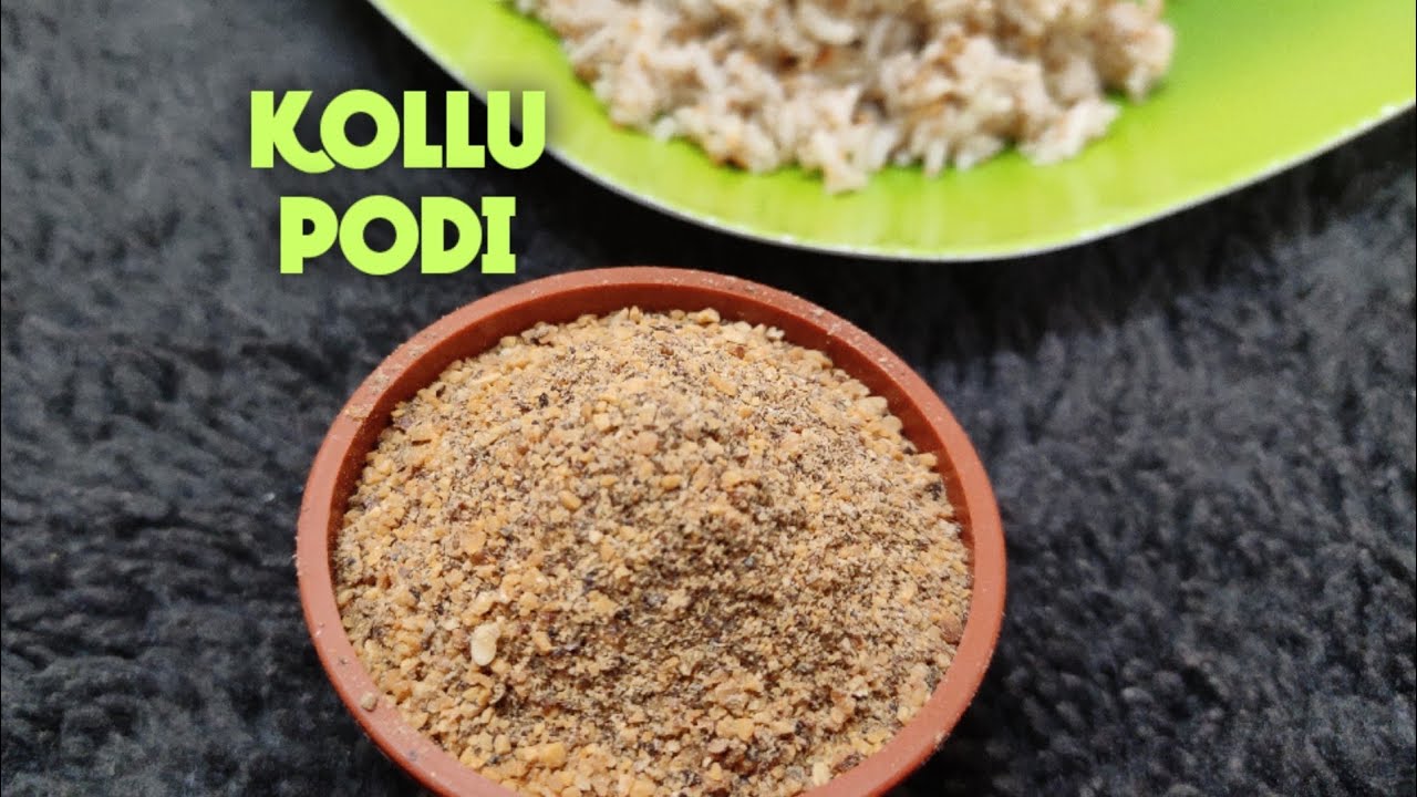 Kollu Podi/ Horse Gram Podi/ Variety Rice/ Kollu Rice/ Day 15/ Aaruki ...