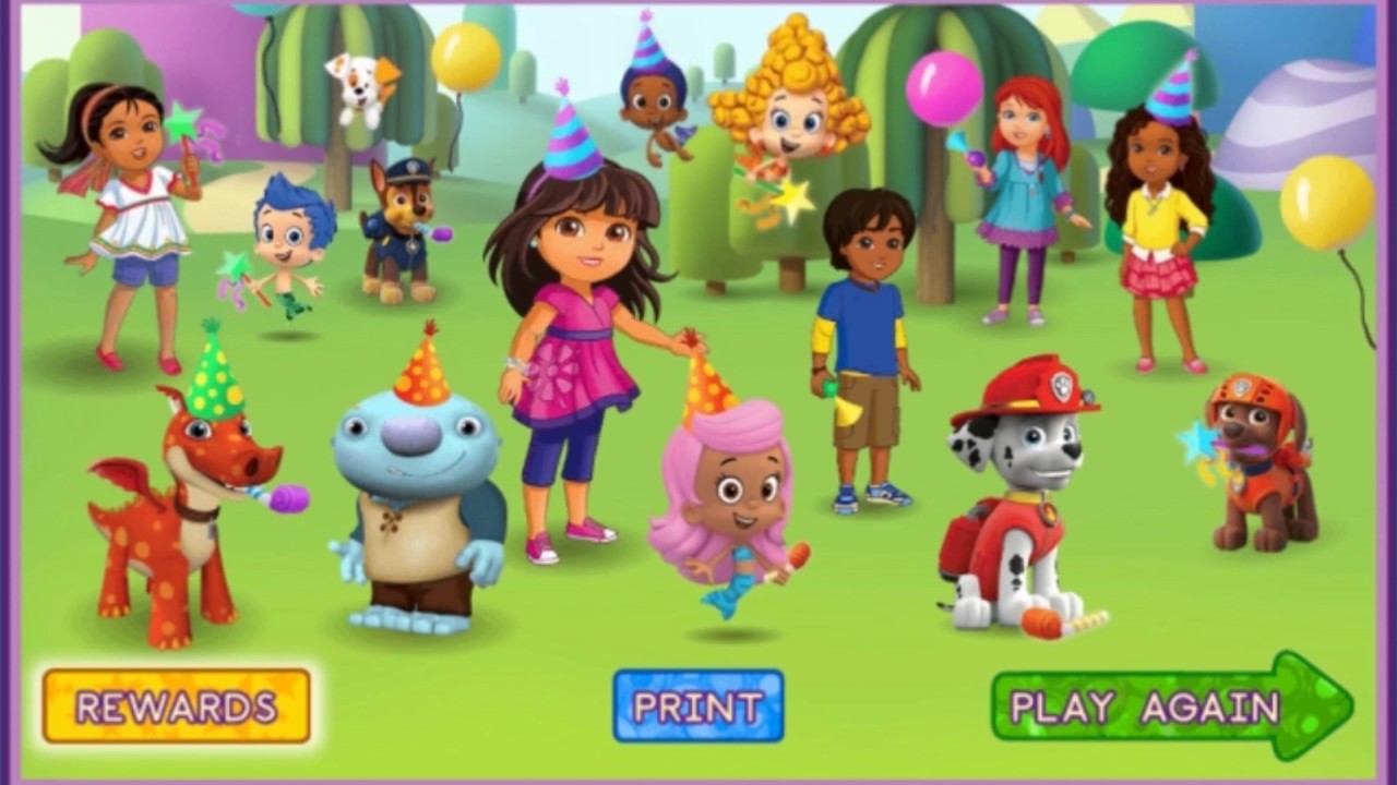 Party Racers Nick Jr - YouTube