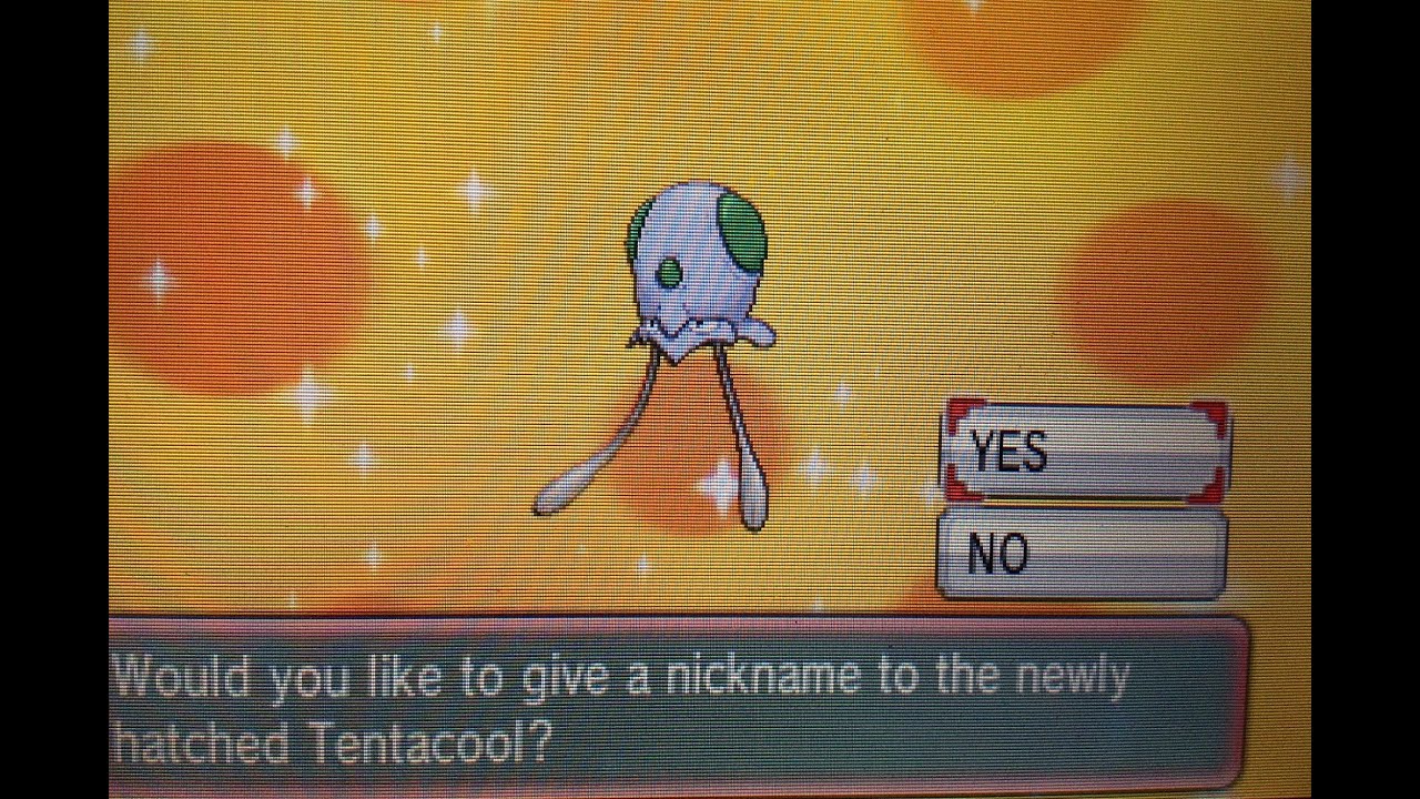 MM Shiny Tentacool in 59 Eggs (Omega Ruby) - YouTube