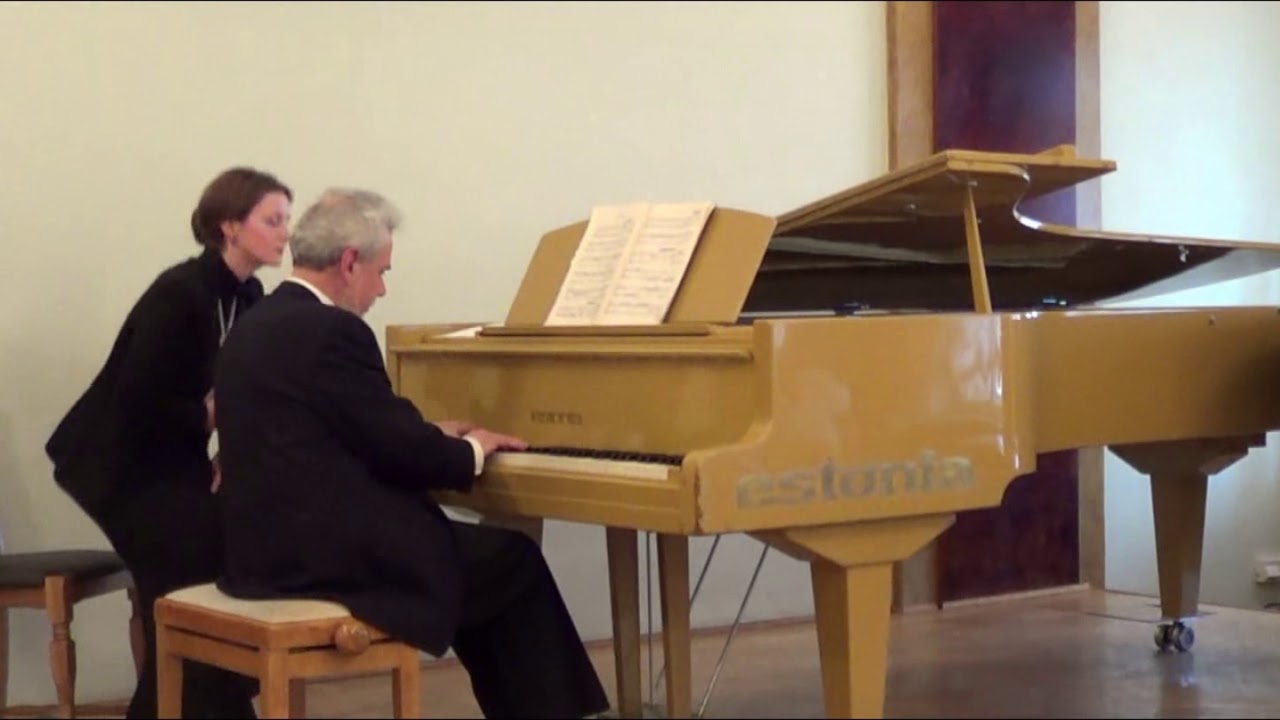 Alexandr Pashkov (senior). Bach - Ziloti, choral prelude h-moll; WTK I ...