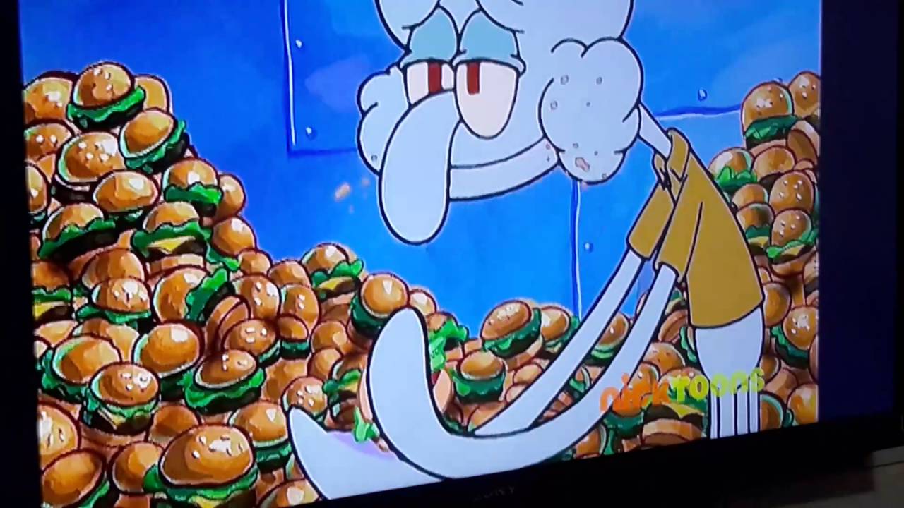 Spongebob squarepants funny face. Just one bite - YouTube