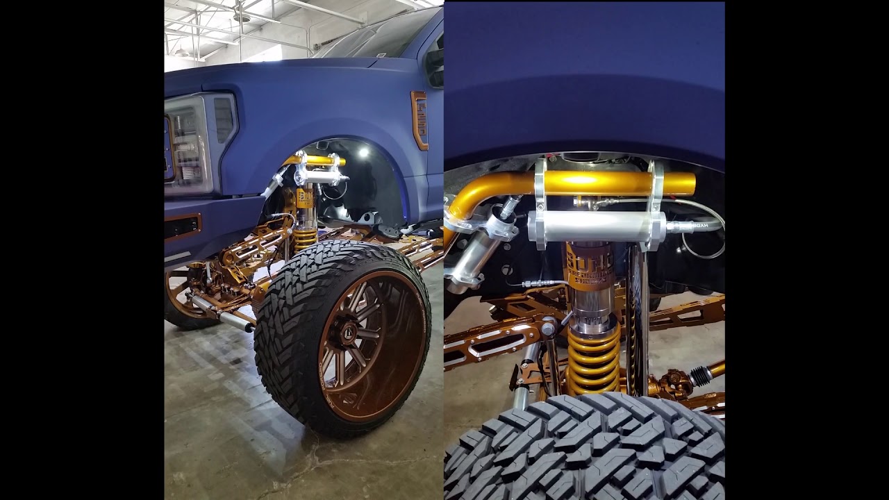 SORD Performance Hydraulic Shocks 6 inch Decompress and Lift - YouTube