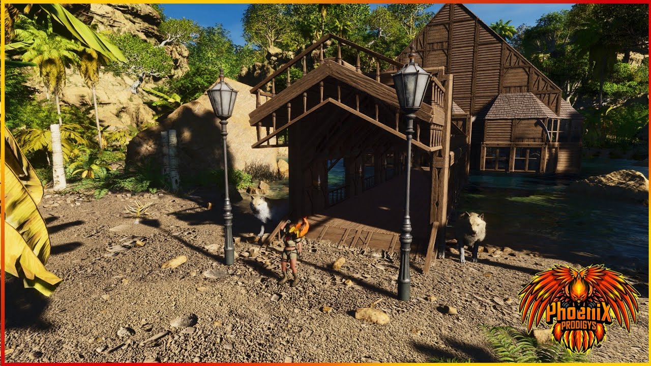 Ark Ascended Ep 19 Breeding Barn! and a New Shiny Female Wolf - YouTube