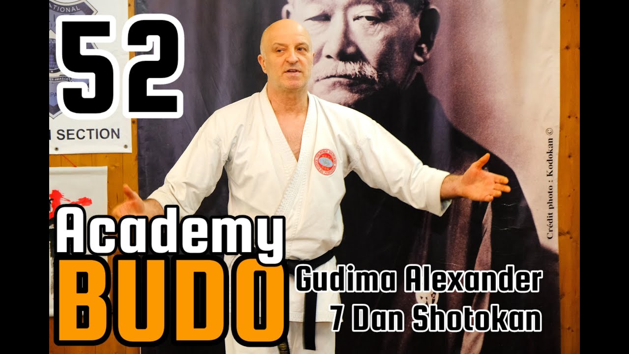 BUDO ACADEMY 52 GUDIMA ALEXANDER 7 DAN SHOTOKAN - YouTube