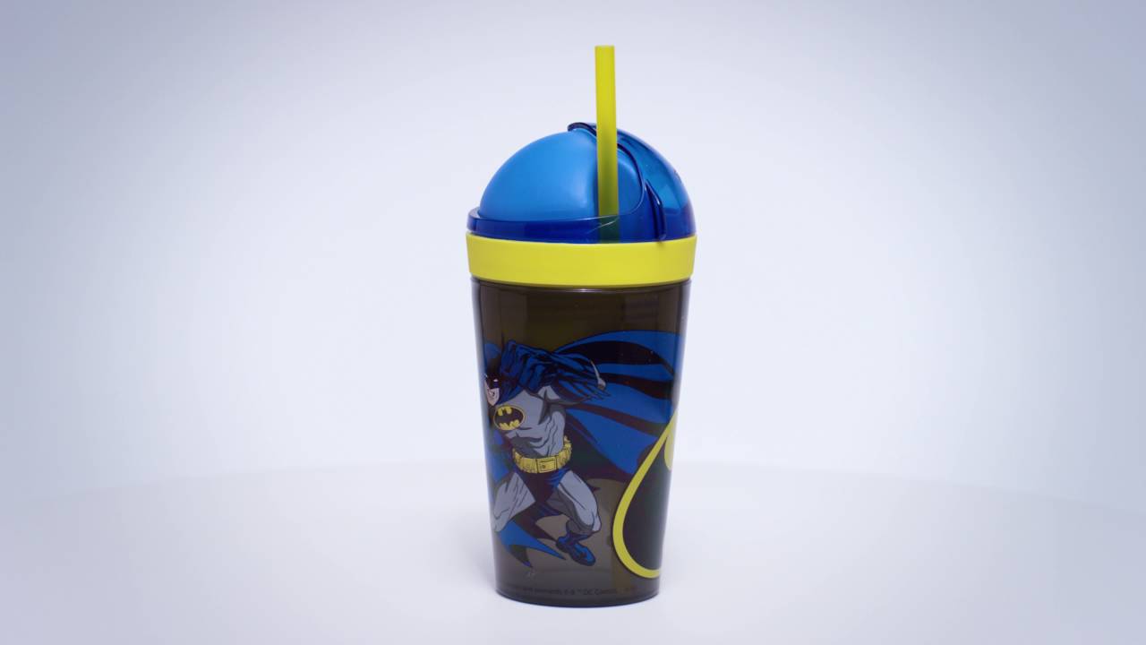 Zak Designs: Batman zak!snak - Snack Cup - YouTube