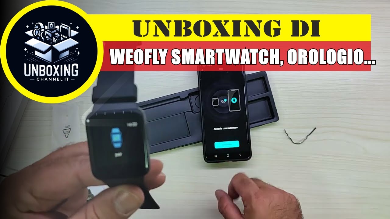 Weofly Smartwatch, Orologio Fitness Uomo Donna - YouTube