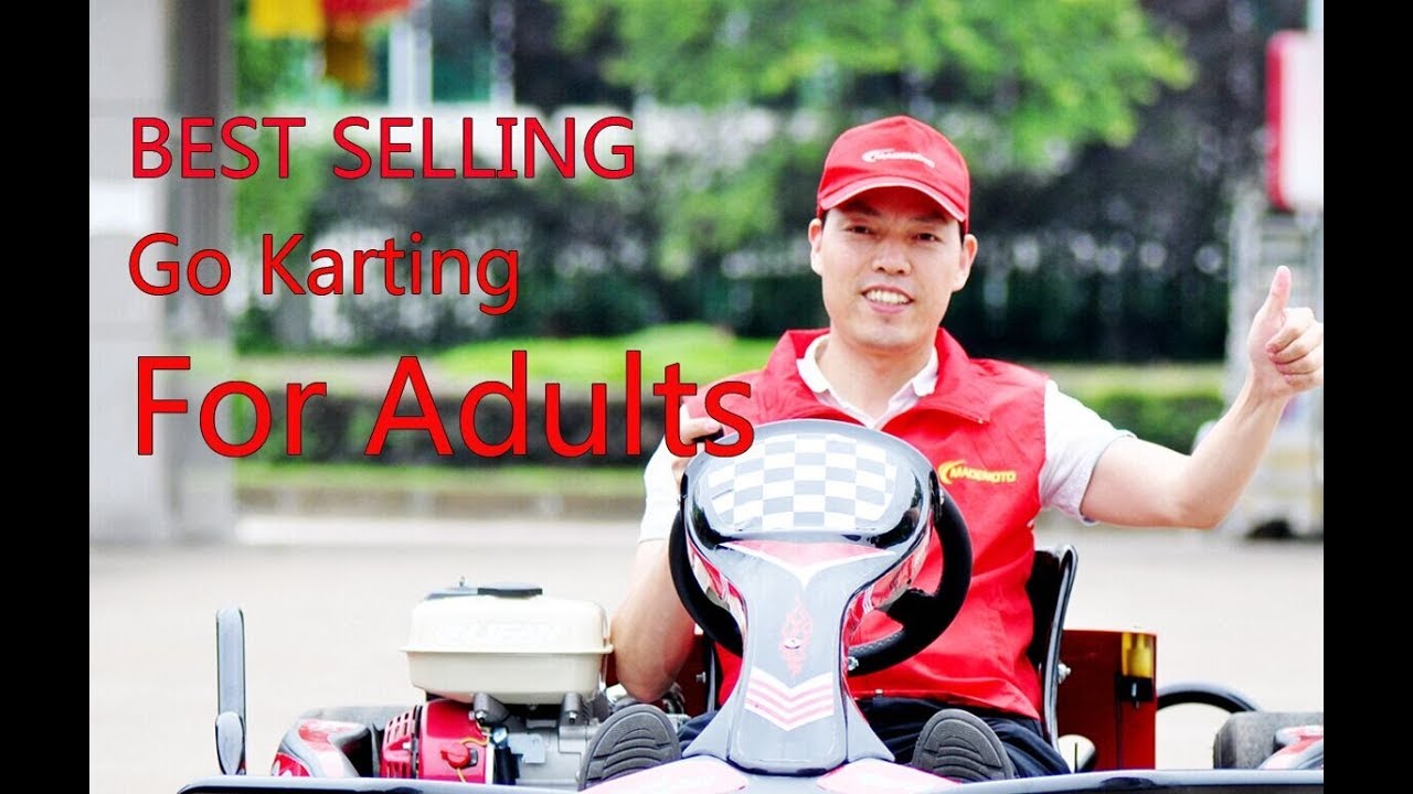 Adult racing karting, latest best selling with best prices GC2010 - YouTube